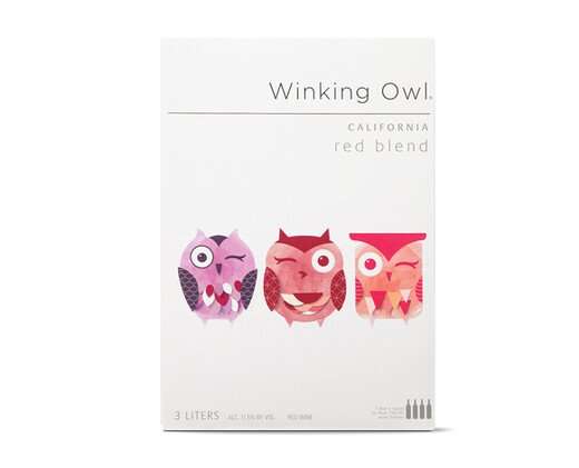 Winking Owl Red Blend Reviews - AldiThings