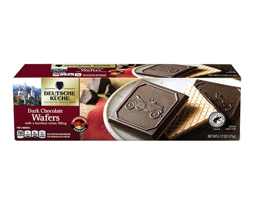 Deutsche Küche Chocolate Covered Wafers and Wafer Rolls